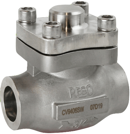 Stainless Steel Spring-Loaded Piston Lift Check Valves CV9400 Series ...