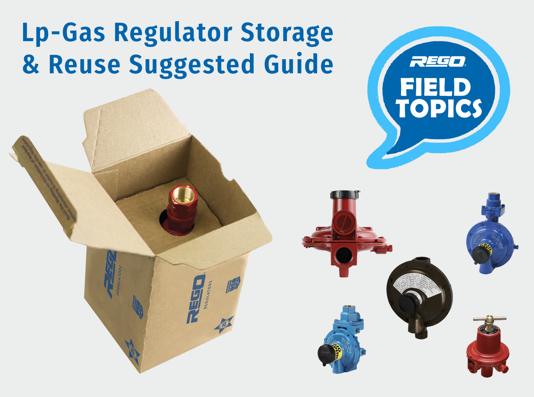 RegO® LP-Gas Regulator Storage and Reuse Suggested Guide – RegO Products – Asia
